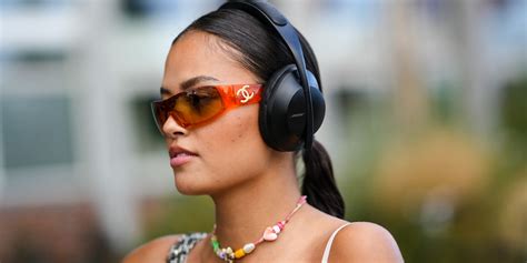 Over Ear Headphones Are A Fashion Month Street Style Go To