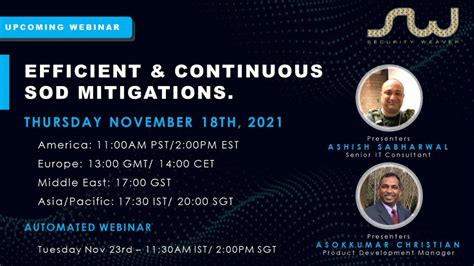 Security Weaver A Pathlock Company On Linkedin How Do You Streamline Sod Mitigations Join