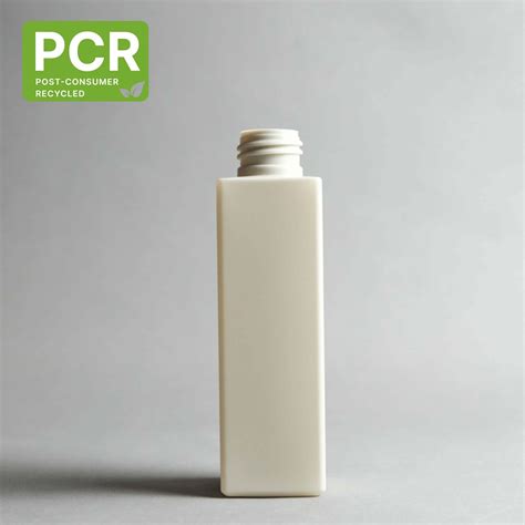 ขวดเหลี่ยม Pcr Pp 300 มล ผู้ผลิตบรรจุภัณฑ์สินค้าเครื่องสำอาง ขวดพลาสติก Tyh