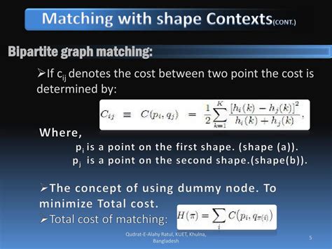 Ppt Shape Matching And Object Recognition Using Shape Contexts