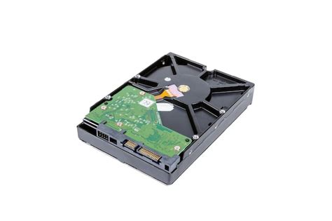 Premium Photo Hard Disk Drive Isolated On White Background