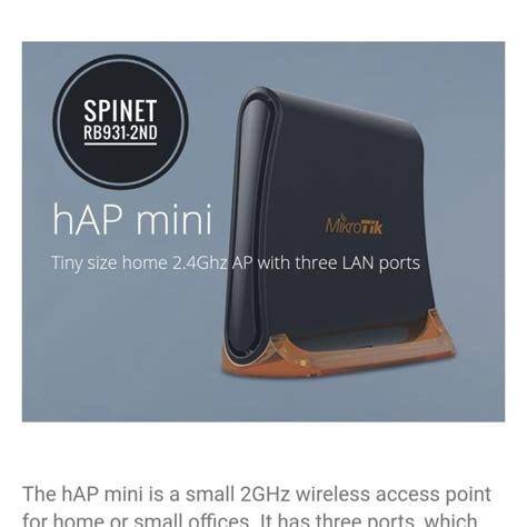 Jual Sale Mikrotik Router Wireless Rb931 2nd Hap Mini Shopee