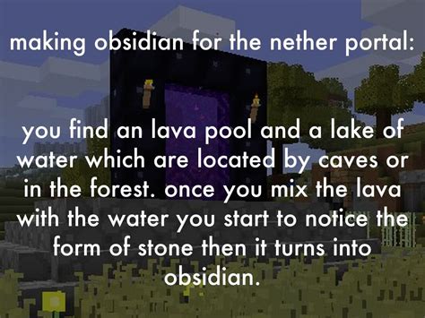 How To Make A Nether Portal In Minecraft In Survival