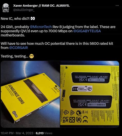 美光 Ddr5 新顆粒能達到 7000 Mt S 的速度了？！ Unikos Hardware