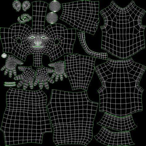 Is It Wrong To Have UV Shells Laid Very Close Together ZBrushCentral