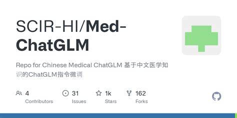 GitHub SCIR HI Med ChatGLM Repo for Chinese Medical ChatGLM 基于中文医学知识的ChatGLM指令微调