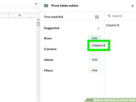 How To Add Rows To A Pivot Table 9 Steps With Pictures