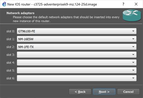 Agregar Switch Router Cisco C3725 A Proyecto Gns3 Y Configuración Inicial Proyecto A