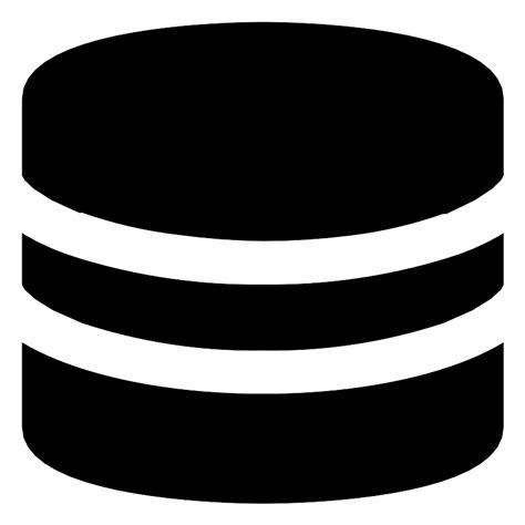 Data Source Solid Vector Svg Icon Svg Repo