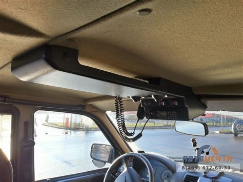 Потолочная консоль УАЗ Патриот 2007-13 (№269)