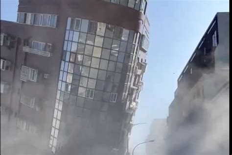 Multiple Buildings Collapse In Taiwan After A Pair Of Massive 74