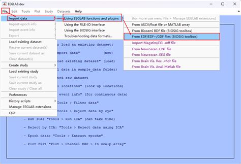 脑电分析——eeglab的使用与代码的解读 Csdn博客