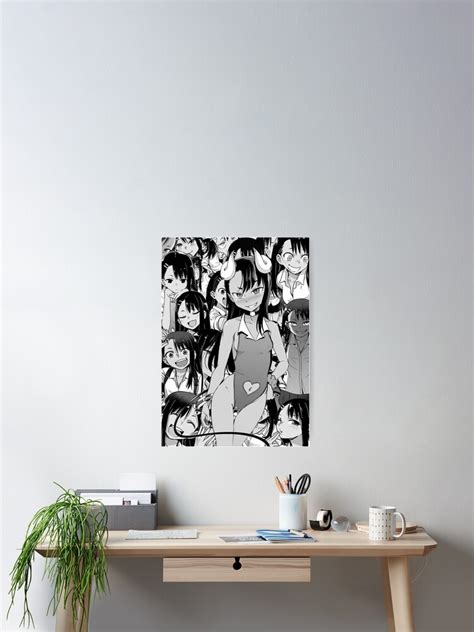 Nagatoro San Manga Demon Poster For Sale By Galacticwaifu Redbubble