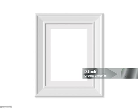 3x4 수직 초상화 사진 프레임 이랑 사진에 대 한 나무 또는 플라스틱 흰색 빈을 Realisitc 넓은 테두리가 있는 프레임 매트 고립 된 포스터 프레임 흰색 바탕에 서식