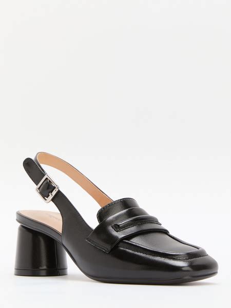 Туфли Женский Tendance Натуральная кожа размер 39 Толстый каблук R средняя Франция купить C