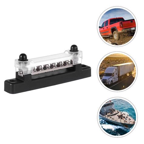 Hemoton Bus Bar For Car Distribution Block Rv Boat