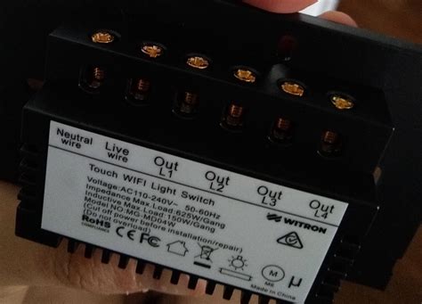 Electrical How I Connect Gang Wifi Switch Home Improvement Stack Exchange