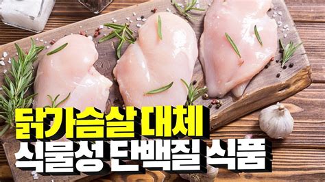 닭가슴살 지겨울땐 식물성 단백질 제품인 이것 드세요 네이버 Tv