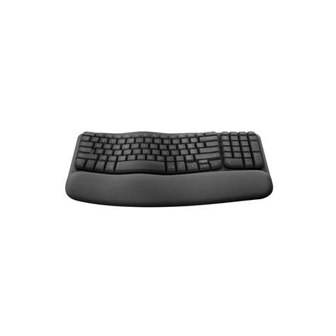 Logitech Wave Keys Ergonomic Bluetooth Wireless Keyboard With Cushione Dynaquest Pc