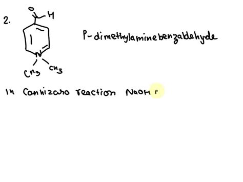 Solved Cannizzaro Reaction Post Lab Questions 1 Predict The