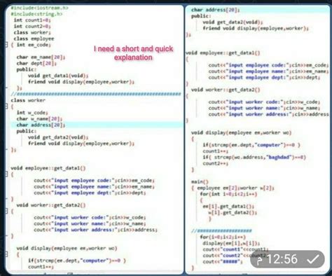 Solved Char Address20 Public Void Getdatavoid Friend