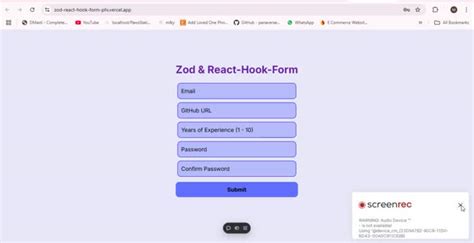 Maryam Shahid On Linkedin Reactjs Zod Reacthookform