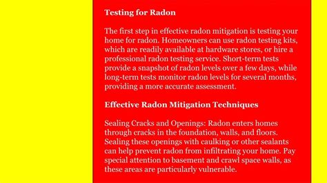 PPT Effective Radon Mitigation Techniques For Homeowners PowerPoint Presentation ID 12507557