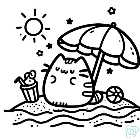 34 Pusheen Para Colorir Desenhos Adoráveis E Divertidos