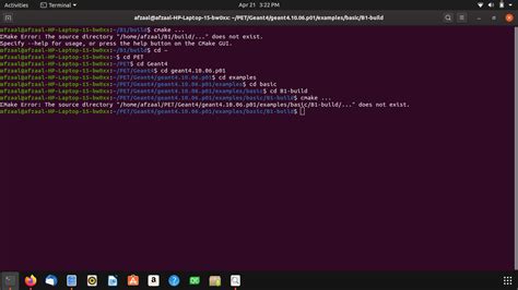 Running Basic Example B1 Getting Started Geant4 Forum