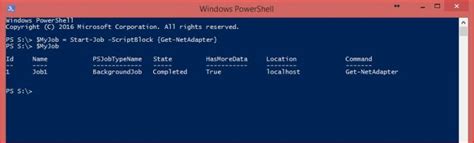 Powershell Jobs Stephanos Constantinou Blog