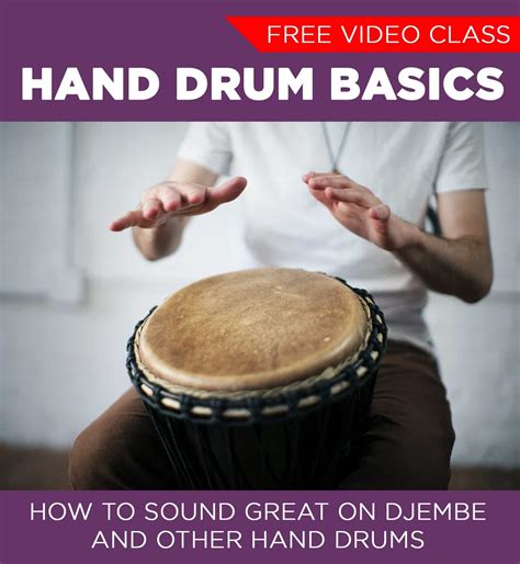 Hand Drum Basics Free Video Course Didge Project