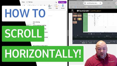 Cant Scroll Horizontally Quick Fix How Did I Not Know This Snag It Library Question