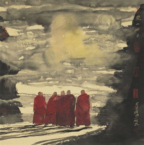 寇月朋 灵山佛音 鉴证备案 雅昌艺术网艺术品门户网站