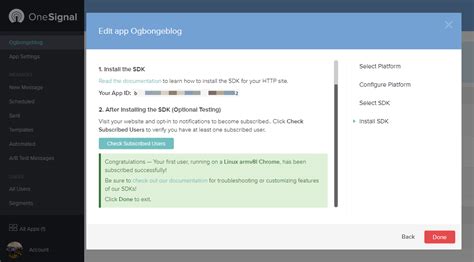 Add Push Notifications To Blogger Blogs Free With Onesignal Ogbongeblog