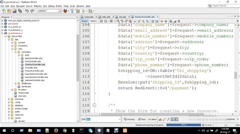 day 27 build laravel ecommerce project php payment gateway api integration youtube