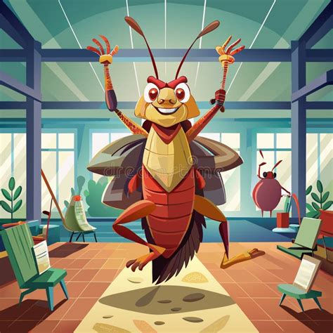 Dancing Cockroach Stock Illustrations 11 Dancing Cockroach Stock