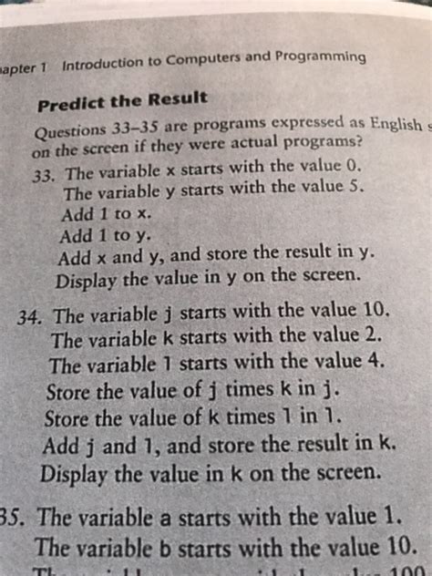 Solved Apter 1 Introduction To Computers And Programming