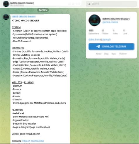 New Atomic Macos Info Stealing Malware Targets 50 Crypto Wallets