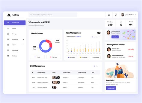 Akku Business Operation App Behance