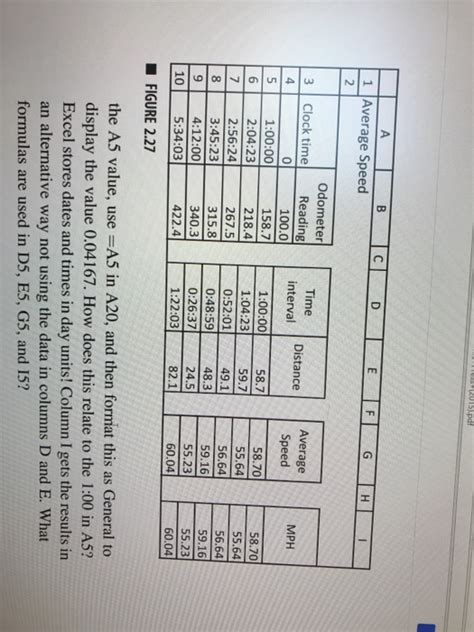Solved 6 Columns A And B Of Figure 227 Show Data Collected