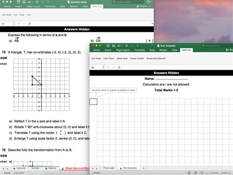 Mathematics Test Maker Free Version Teaching Resources