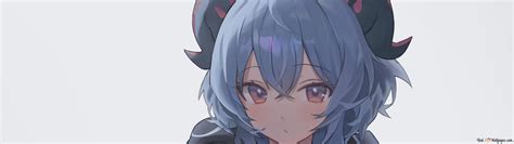 Hot Ganyu Sexy Look Genshin Impact K Wallpaper Download