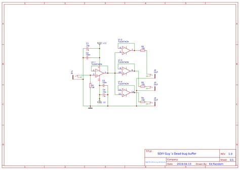 sdiy guy´s dead bug buffer oshwlab