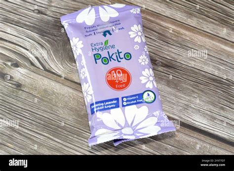 Cairo Egypt November 1 2024 Pokito Extra Hygiene Wipes Refreshing