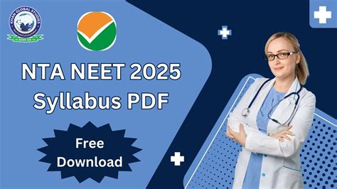 Neet 2025 Syllabus Pdf By Nta Free Download Available