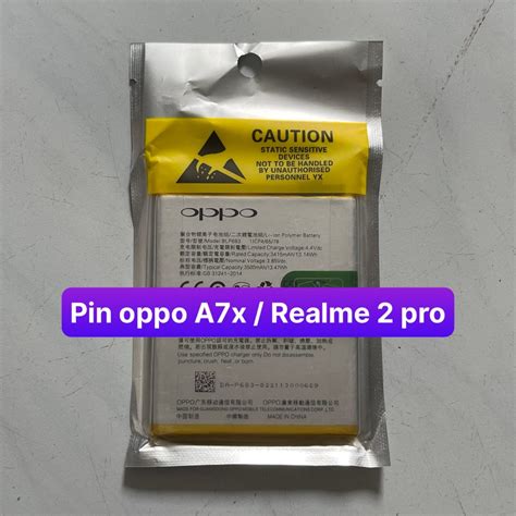Pin Zin Oppo A7x Realme 2 Pro F9 Model Blp683 Shopee Việt Nam