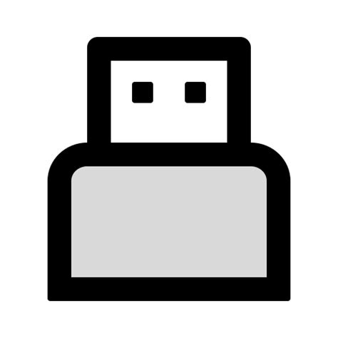 Usb User Interface And Gesture Icons