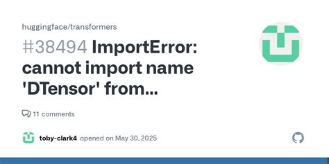 Importerror Cannot Import Name Dtensor From Torchdistributedtensor · Issue 38494