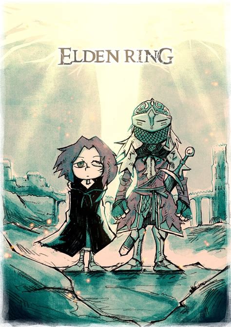 Tarnished Melina And Bloody Wolf Elden Ring Drawn By Setz Danbooru