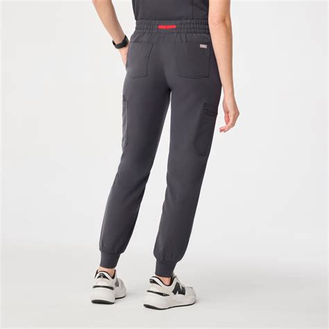 Womens Uman Jogger Scrub Pant Charcoal · Figs